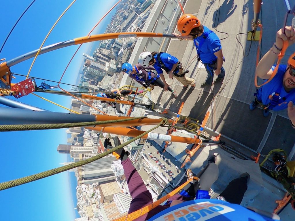 Urban Rappelling - Outward Bound Fundraiser - Hollerbach